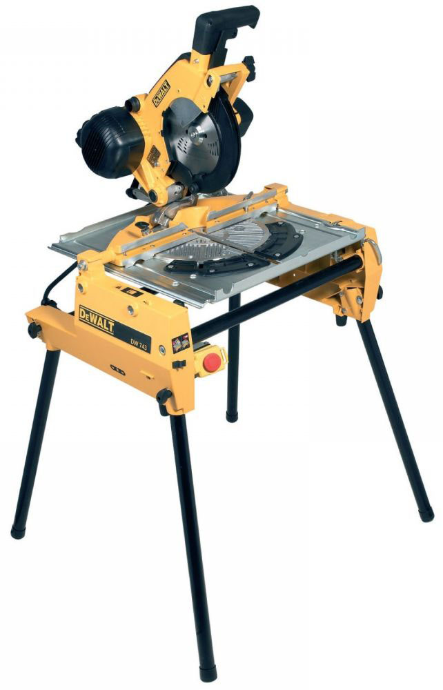 Комбинированная торцовочная-распиловочная пила 2000 Вт DeWalt DW743N-QS ...